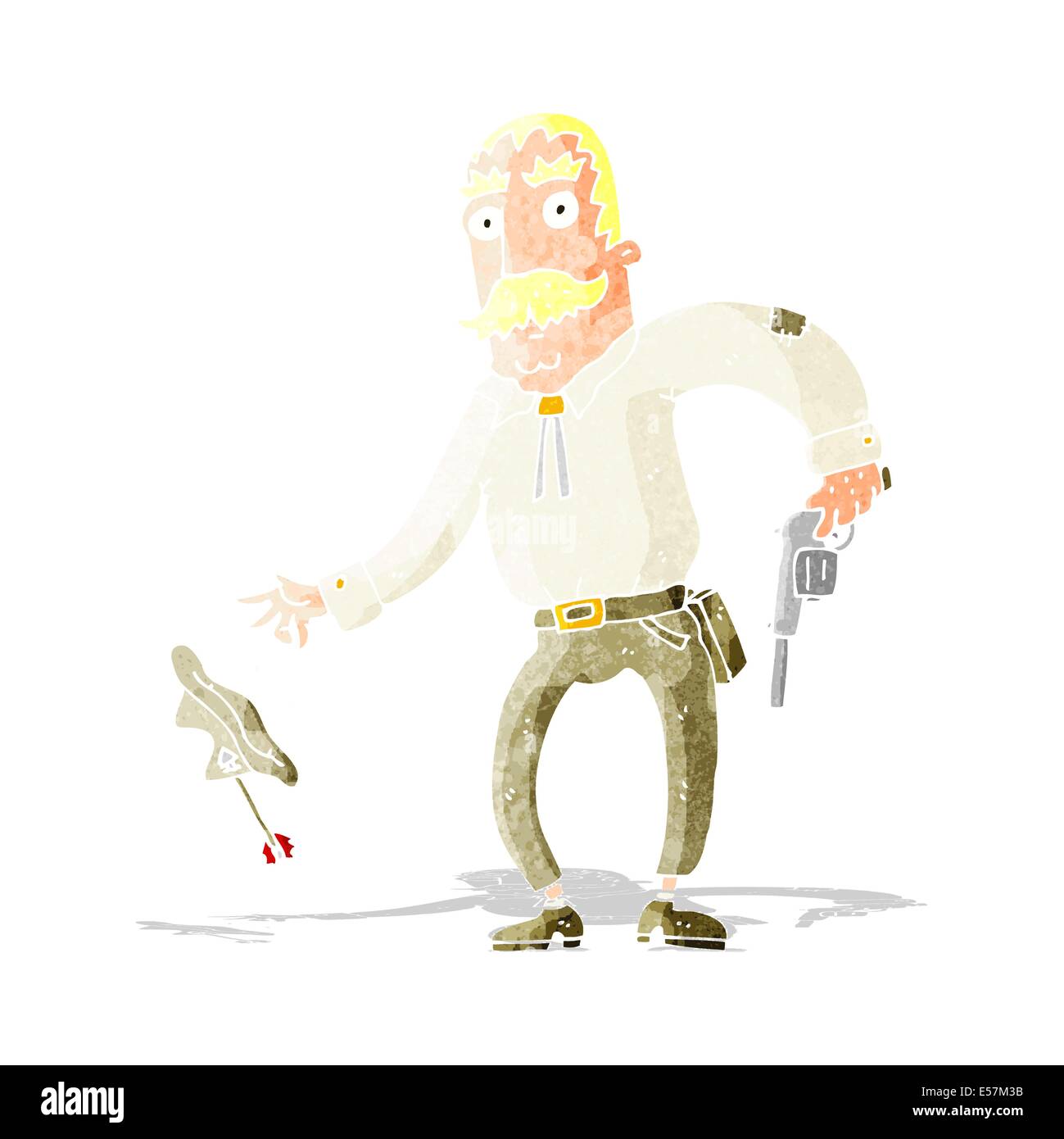 cartoon wild west cowboy Stock Vector Image & Art - Alamy