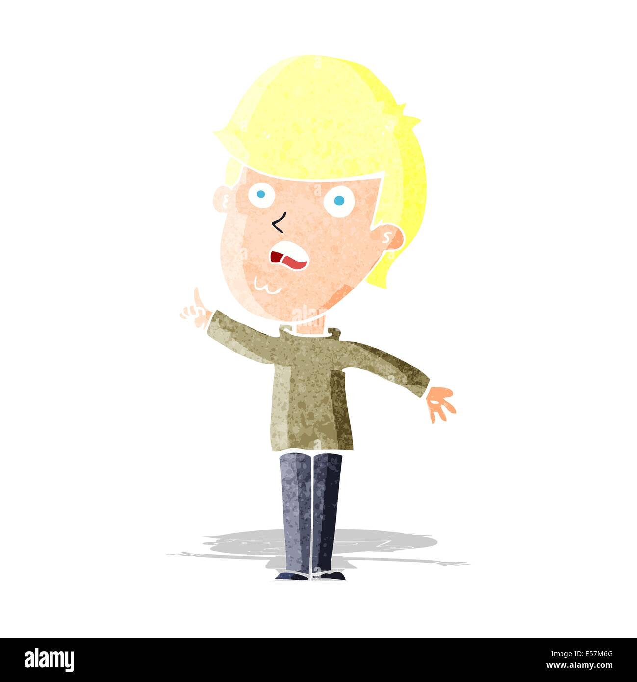 cartoon man asking question Stock Vector Image & Art - Alamy