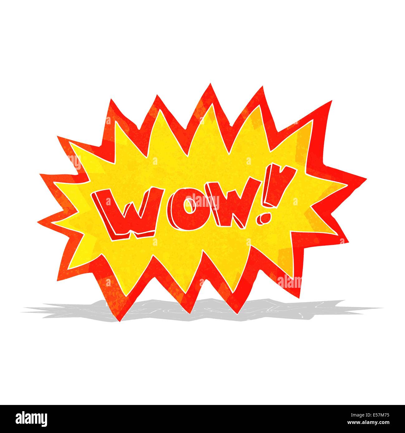 cartoon wow explosion Stock Vector Image & Art - Alamy