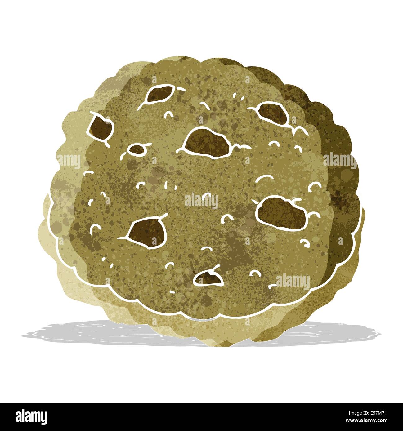chocolate chip cookie cartoon Stock Vector Image & Art - Alamy