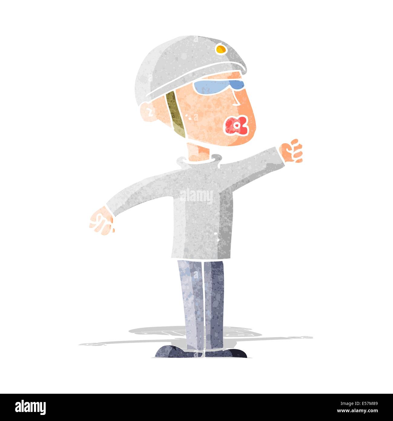 cartoon security guy Stock Vector Image & Art - Alamy