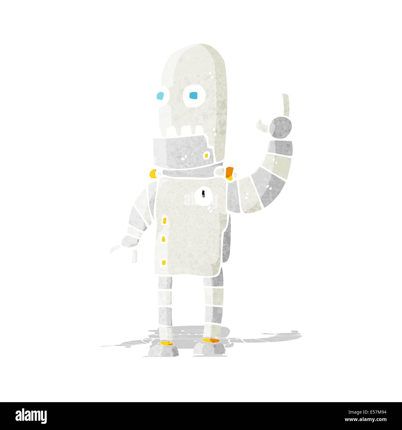 cartoon waving robot Stock Vector Image & Art - Alamy