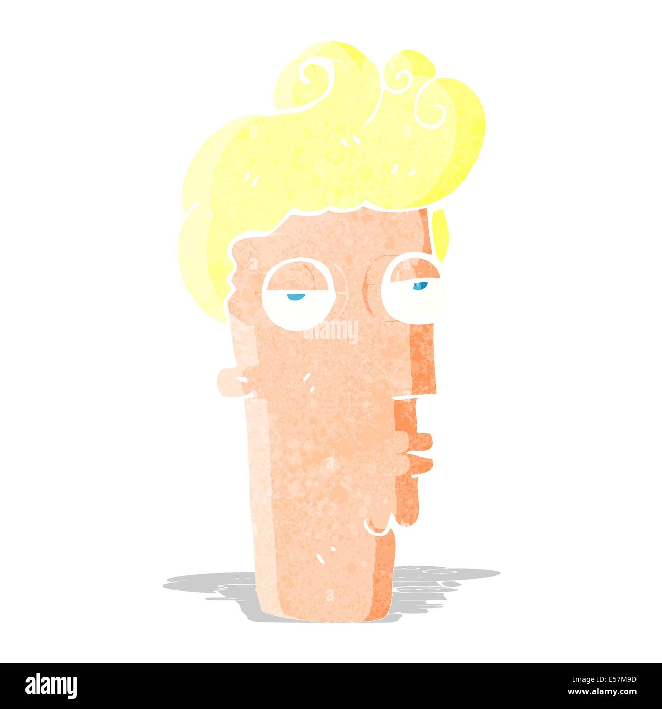 cartoon bored man's face Stock Vector Image & Art - Alamy