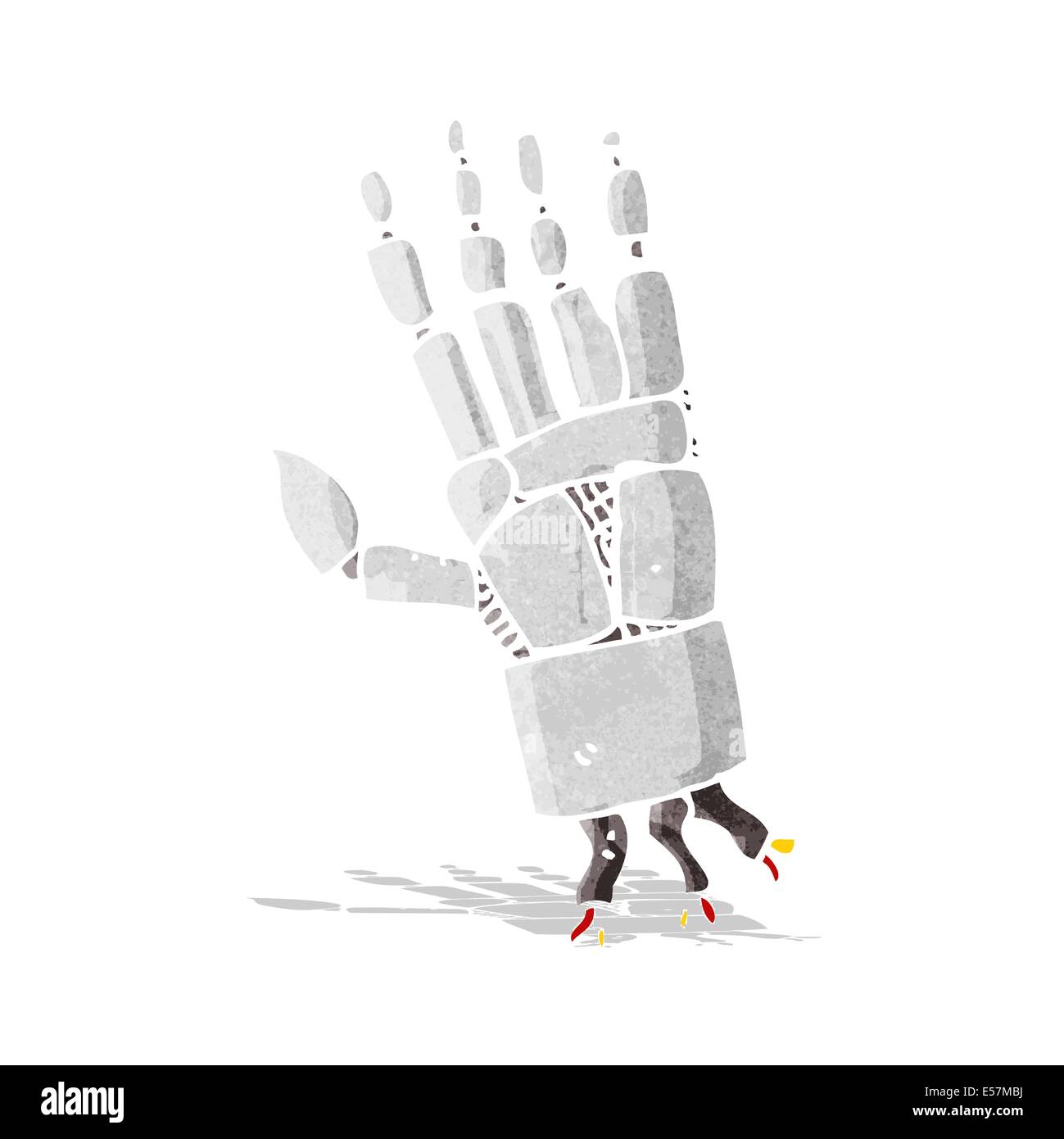 cartoon robot hand Stock Vector Image & Art - Alamy
