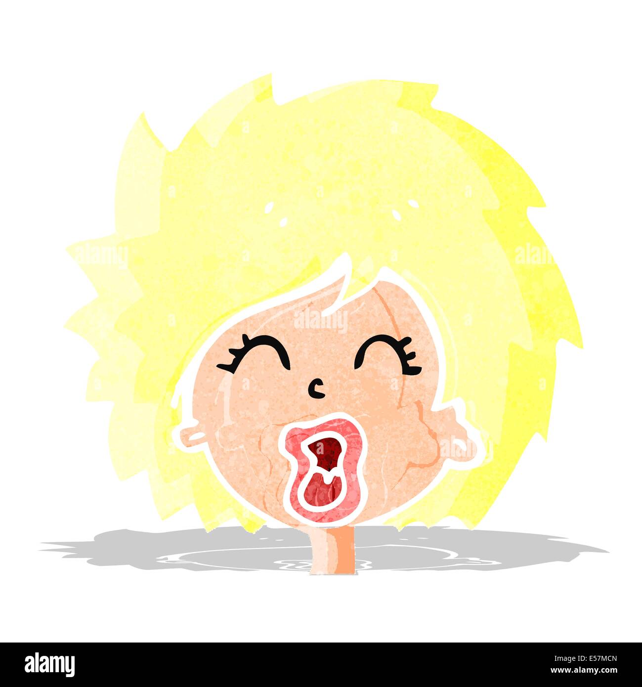 cartoon woman screaming Stock Vector Image & Art - Alamy