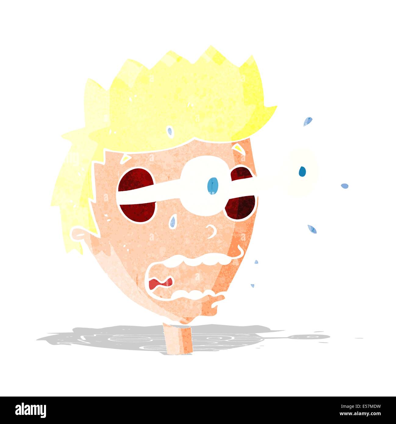 Cartoon man eyes popping out hi-res stock photography and images - Alamy