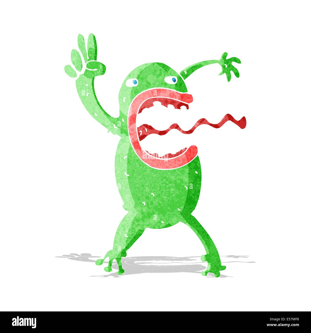 cartoon crazy frog Stock Vector Image & Art - Alamy