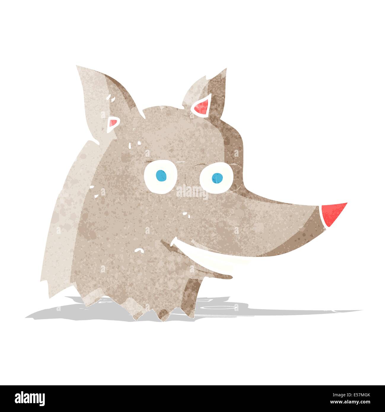 cartoon wolf head Stock Vector Image & Art - Alamy
