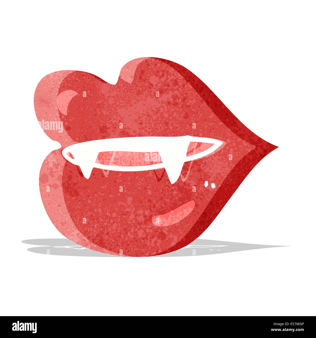 cartoon vampire fangs Stock Vector Image & Art - Alamy