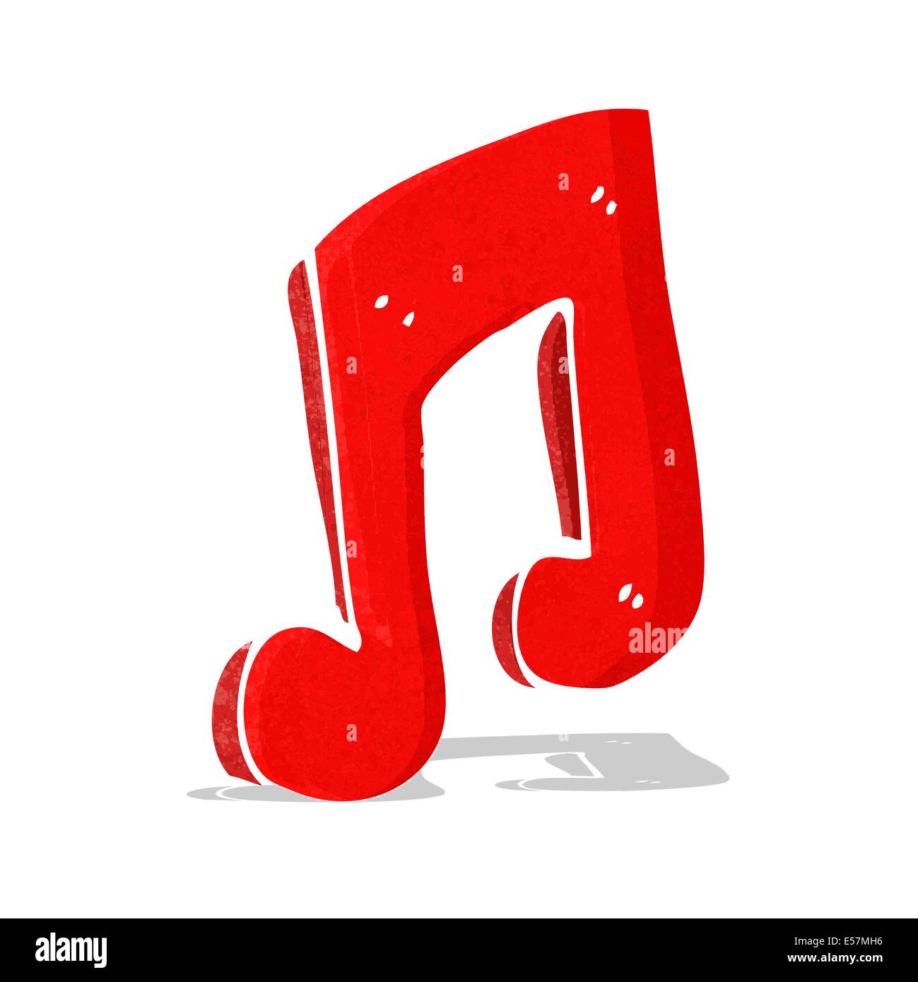 cartoon musical note Stock Vector Image & Art - Alamy