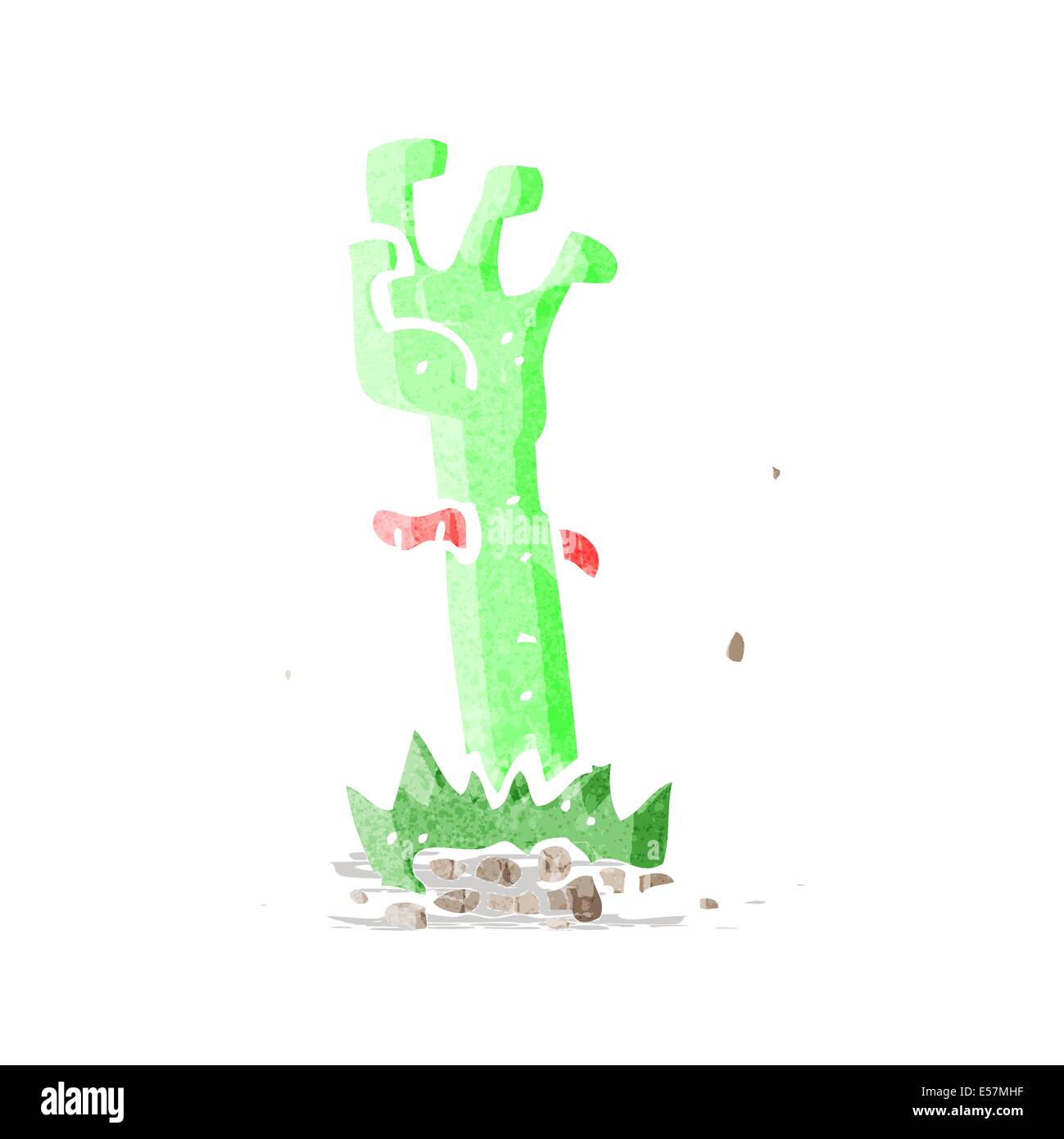 cartoon zombie hand Stock Vector Image & Art - Alamy