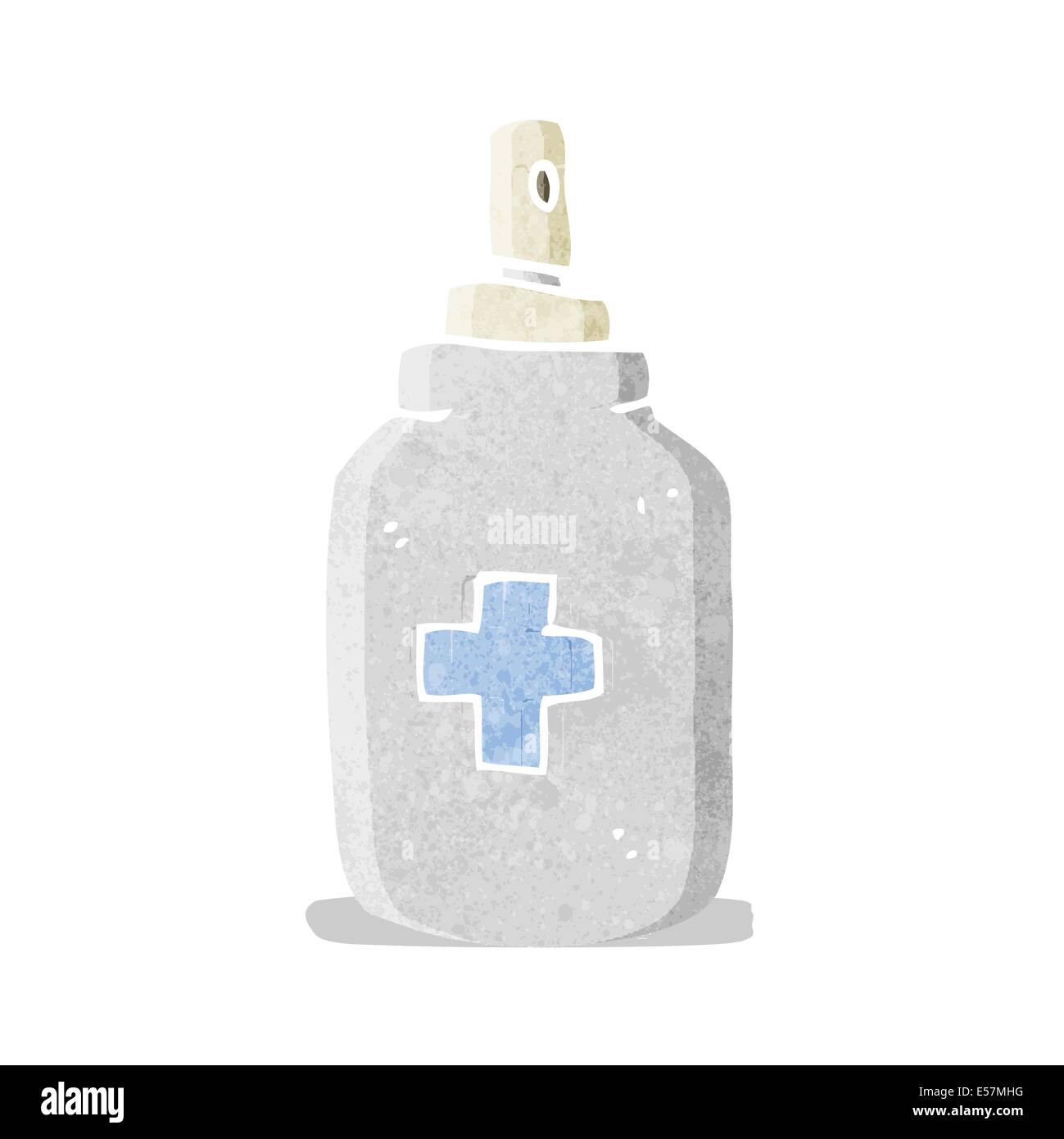cartoon antiseptic spray Stock Vector Image & Art - Alamy