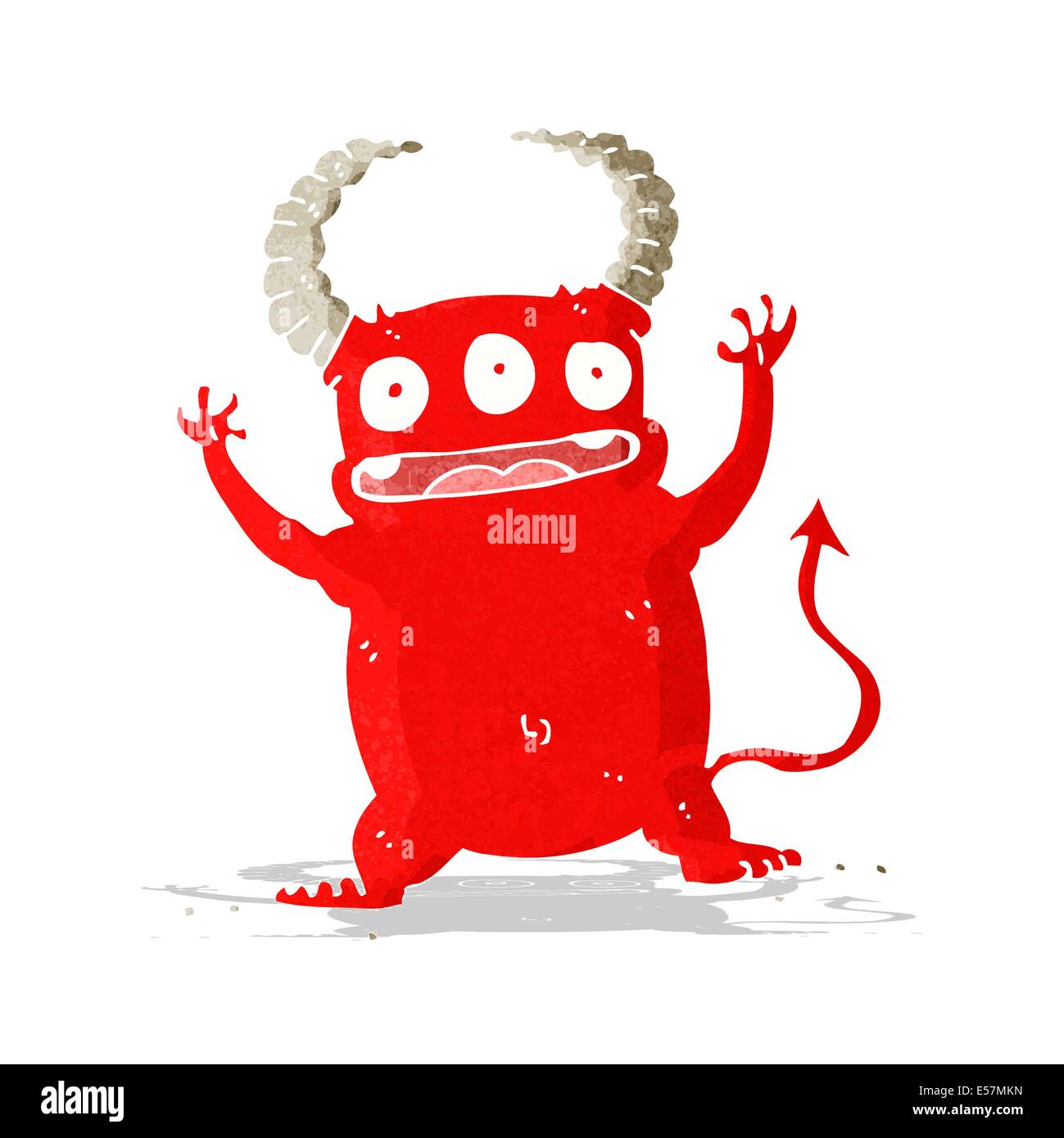 cartoon little devil Stock Vector Image & Art - Alamy