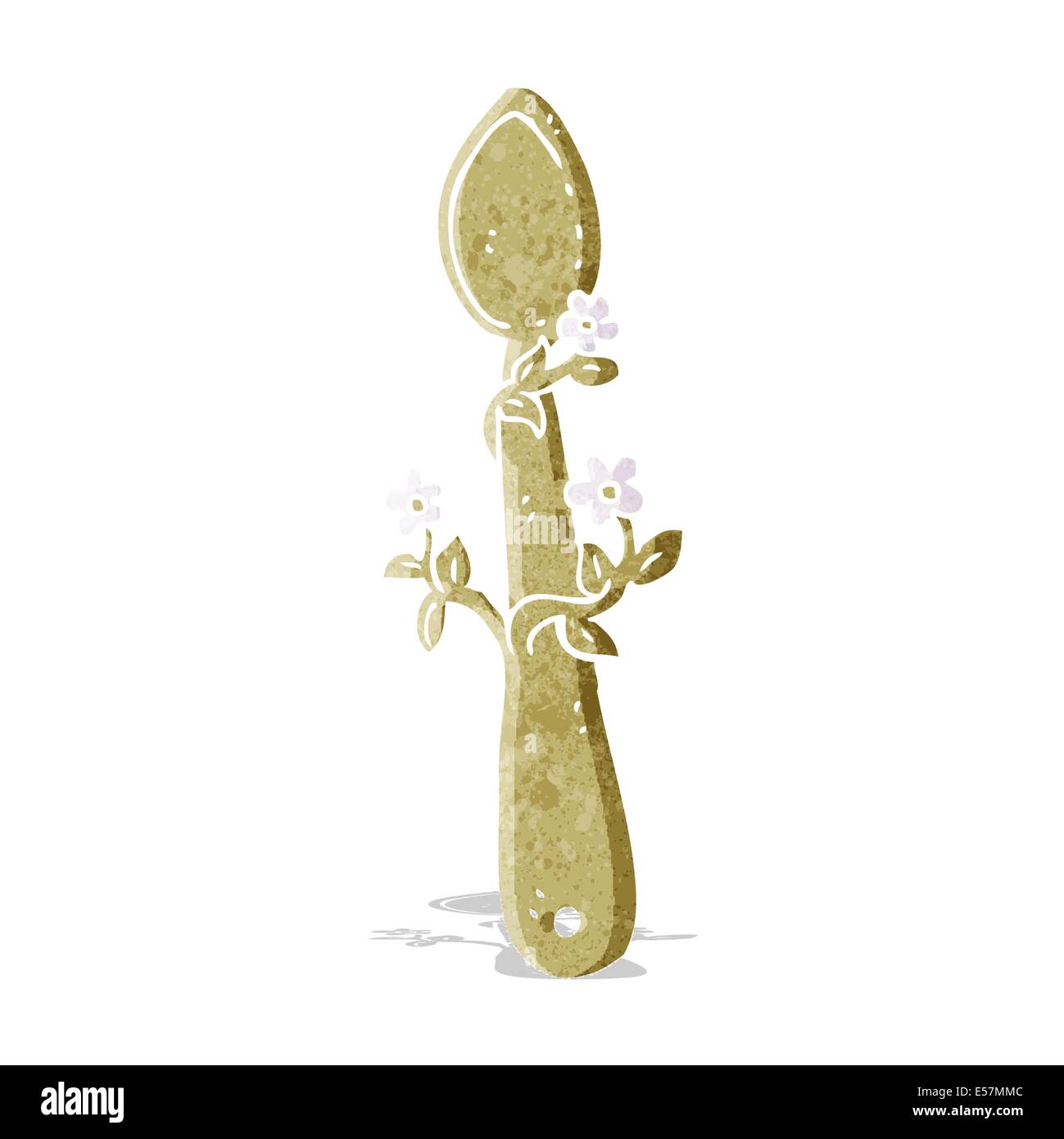 cartoon wooden spoon Stock Vector Image & Art - Alamy