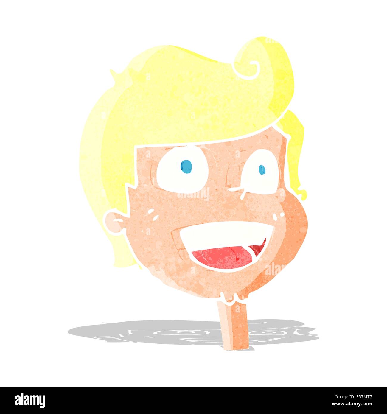 cartoon happy face Stock Vector Image & Art - Alamy