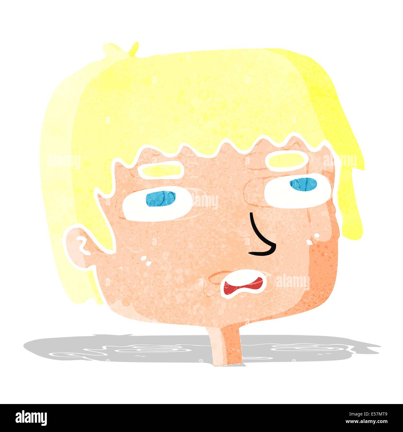 cartoon unhappy face Stock Vector Image & Art - Alamy