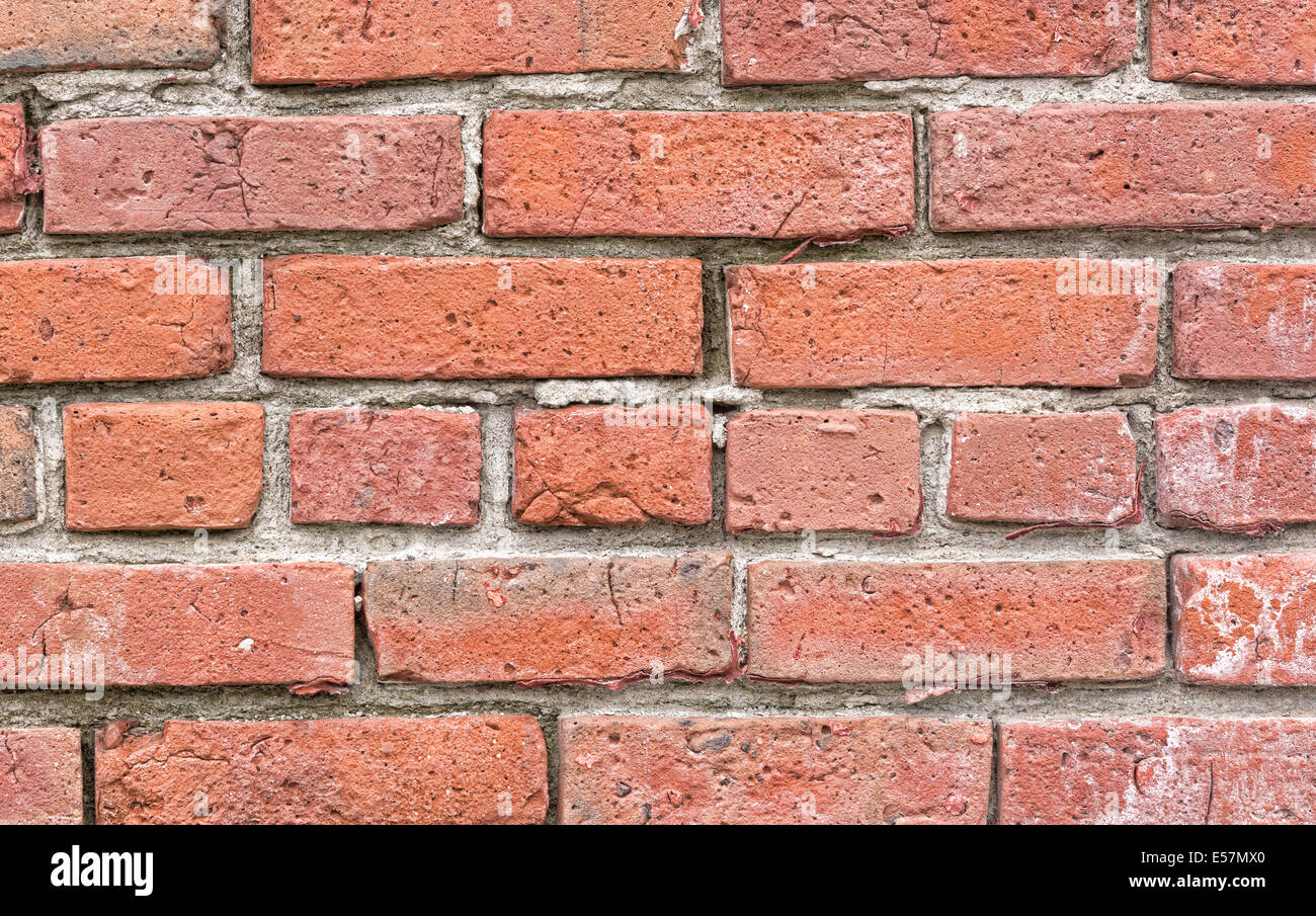 Several rows of very old bricks in masonry Stock Photo - Alamy