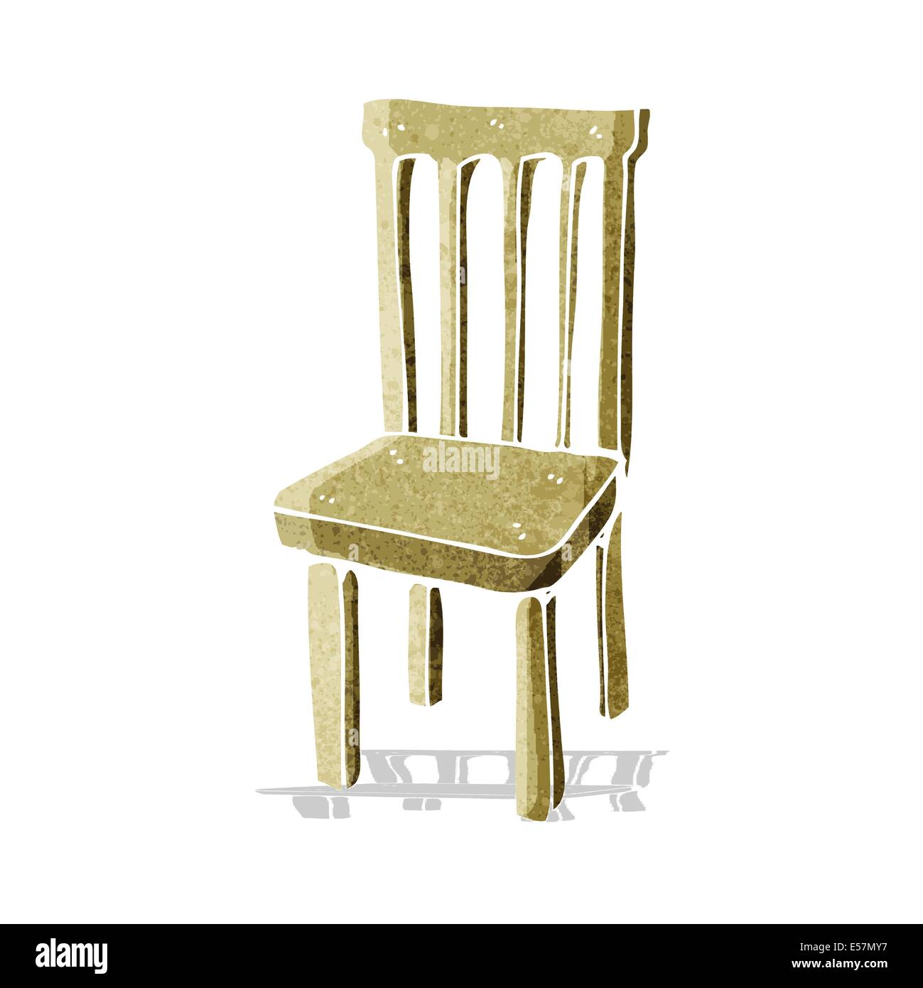 cartoon wooden chair Stock Vector Image & Art - Alamy