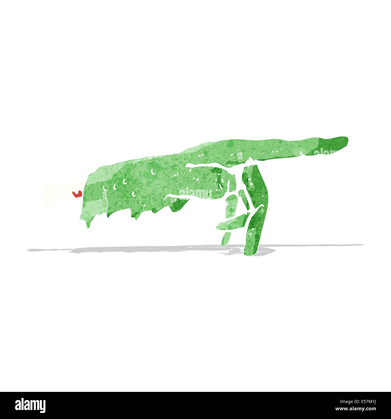 cartoon pointing zombie hand Stock Vector Image & Art - Alamy