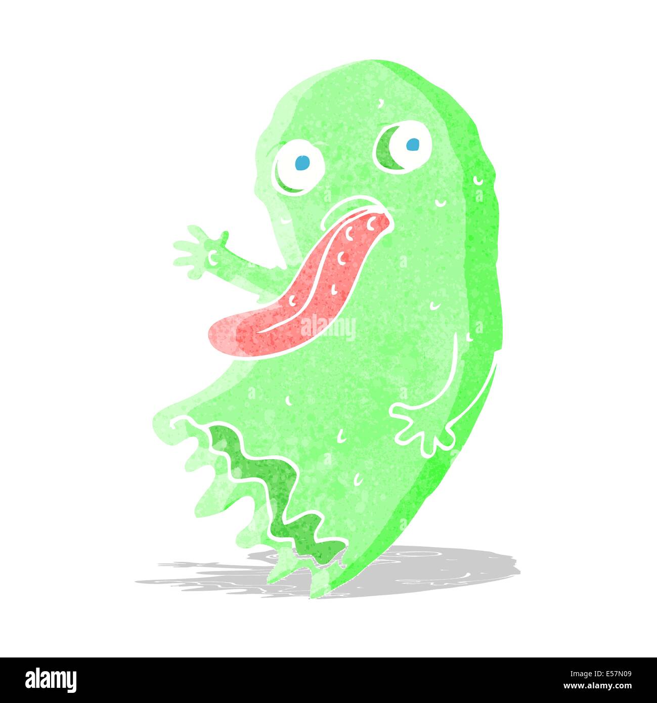 gross cartoon ghost Stock Vector Image & Art - Alamy