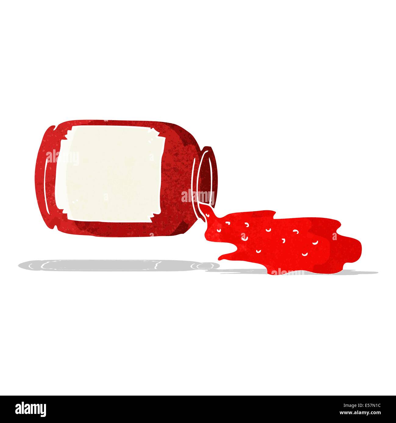 cartoon spilled jam Stock Vector Image & Art - Alamy