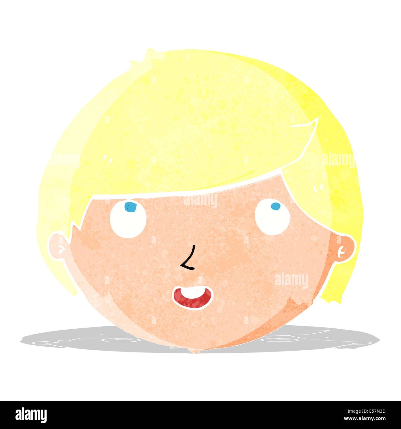 cartoon happy face Stock Vector Image & Art - Alamy