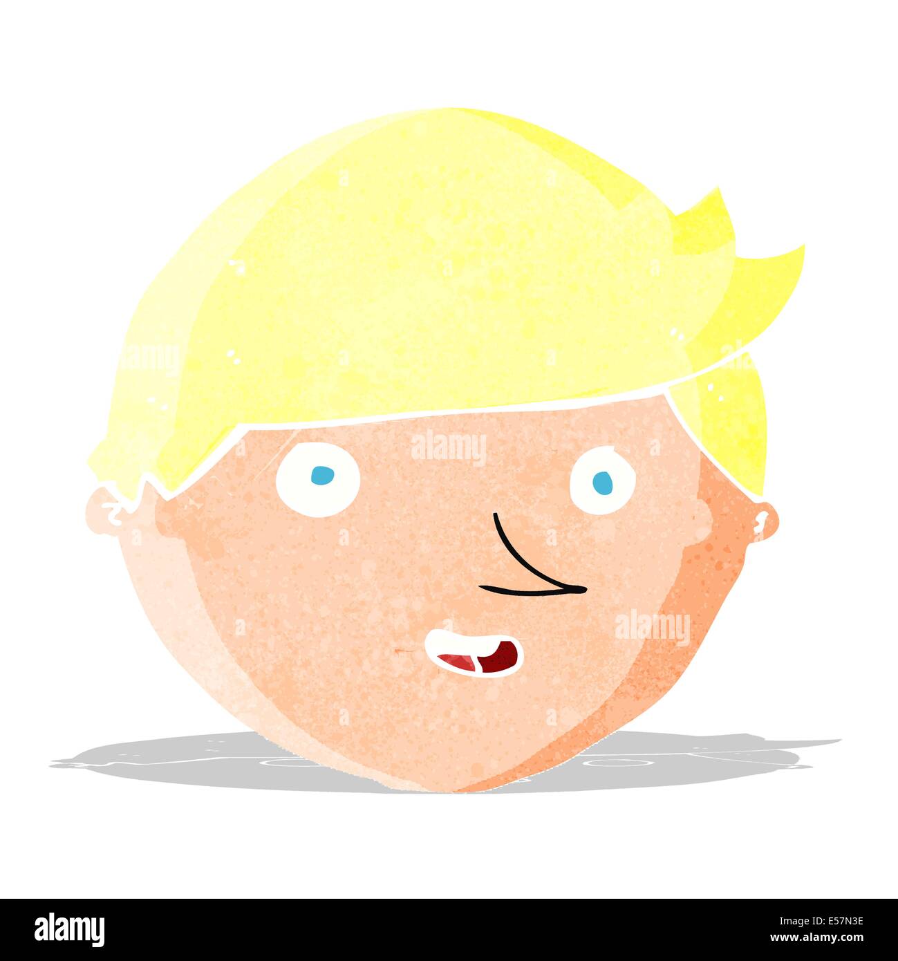 cartoon happy face Stock Vector Image & Art - Alamy