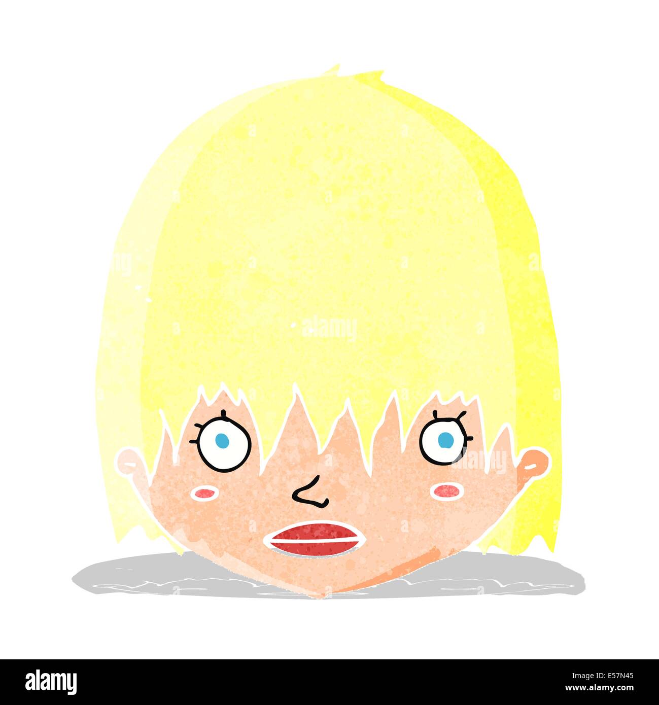 cartoon staring woman Stock Vector Image & Art - Alamy