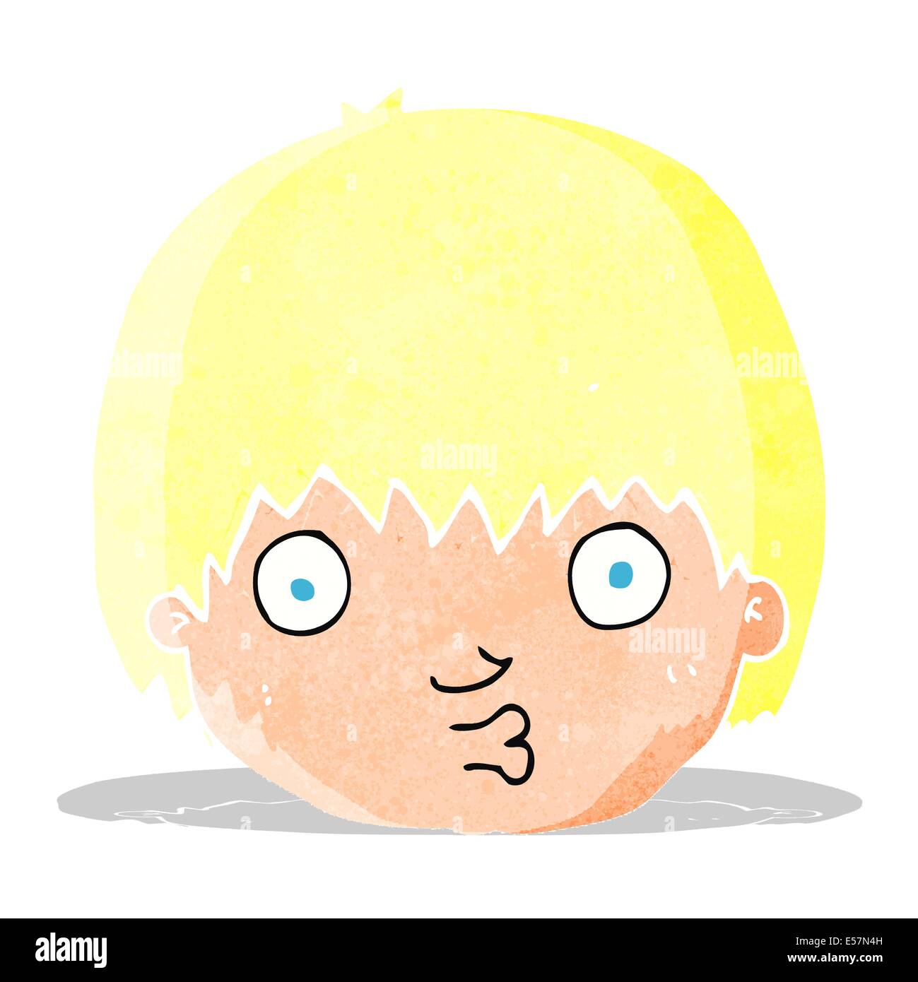 cartoon curious boy Stock Vector Image & Art - Alamy