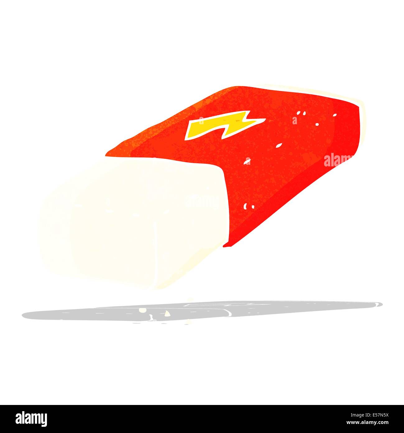 cartoon pencil eraser Stock Vector Image & Art - Alamy