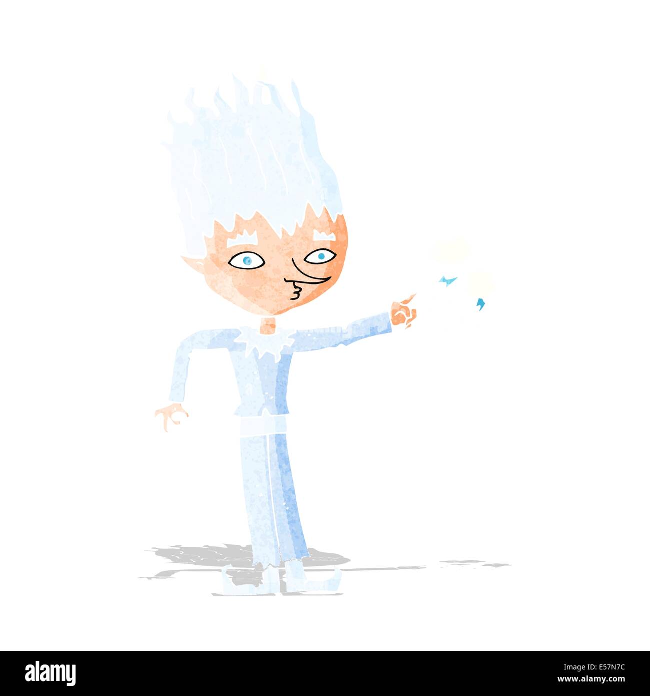 jack frost cartoon Stock Vector Image & Art - Alamy