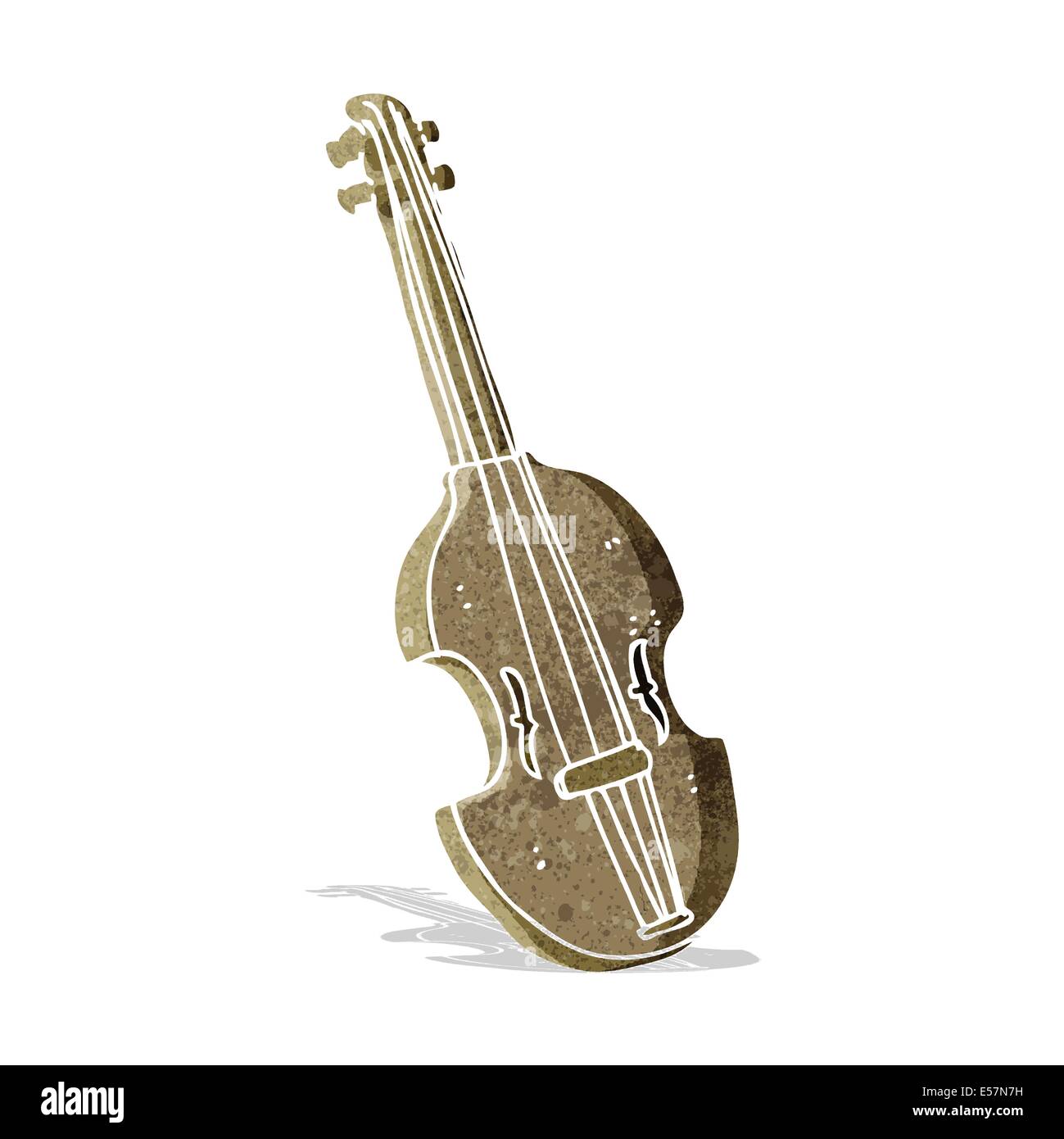 Violin cartoon character design Stock Vector Images - Alamy