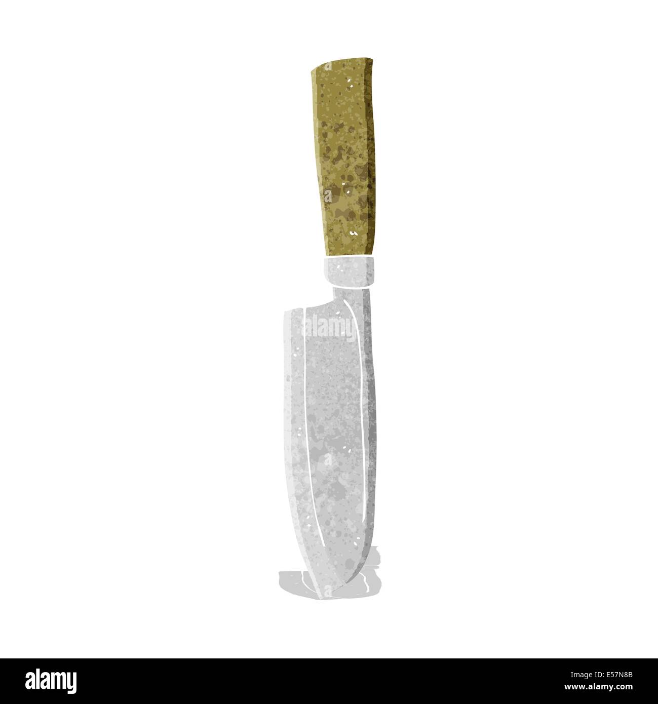 cartoon kitchen knife Stock Vector Image & Art - Alamy