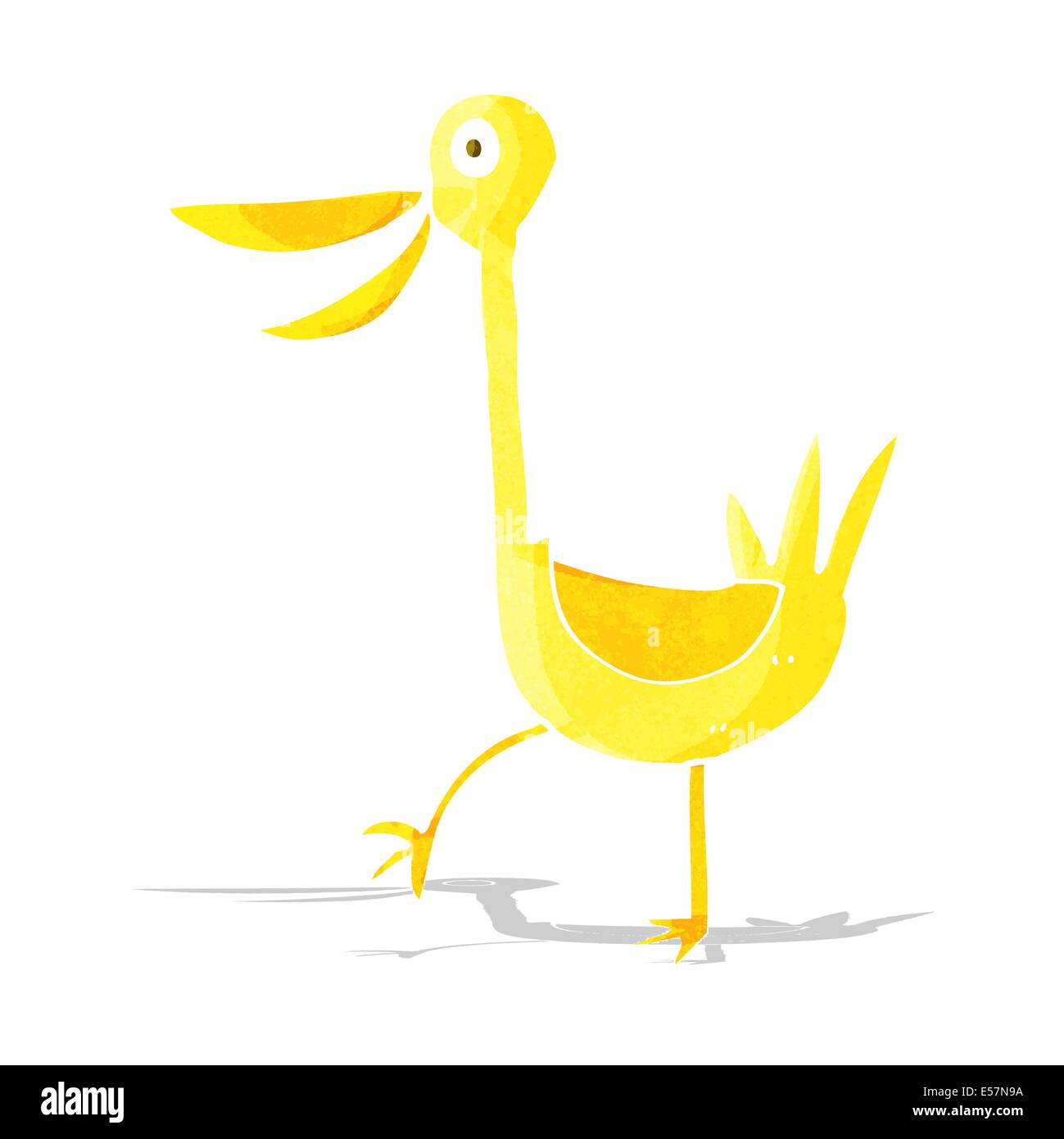 funny cartoon duck Stock Vector Image & Art - Alamy