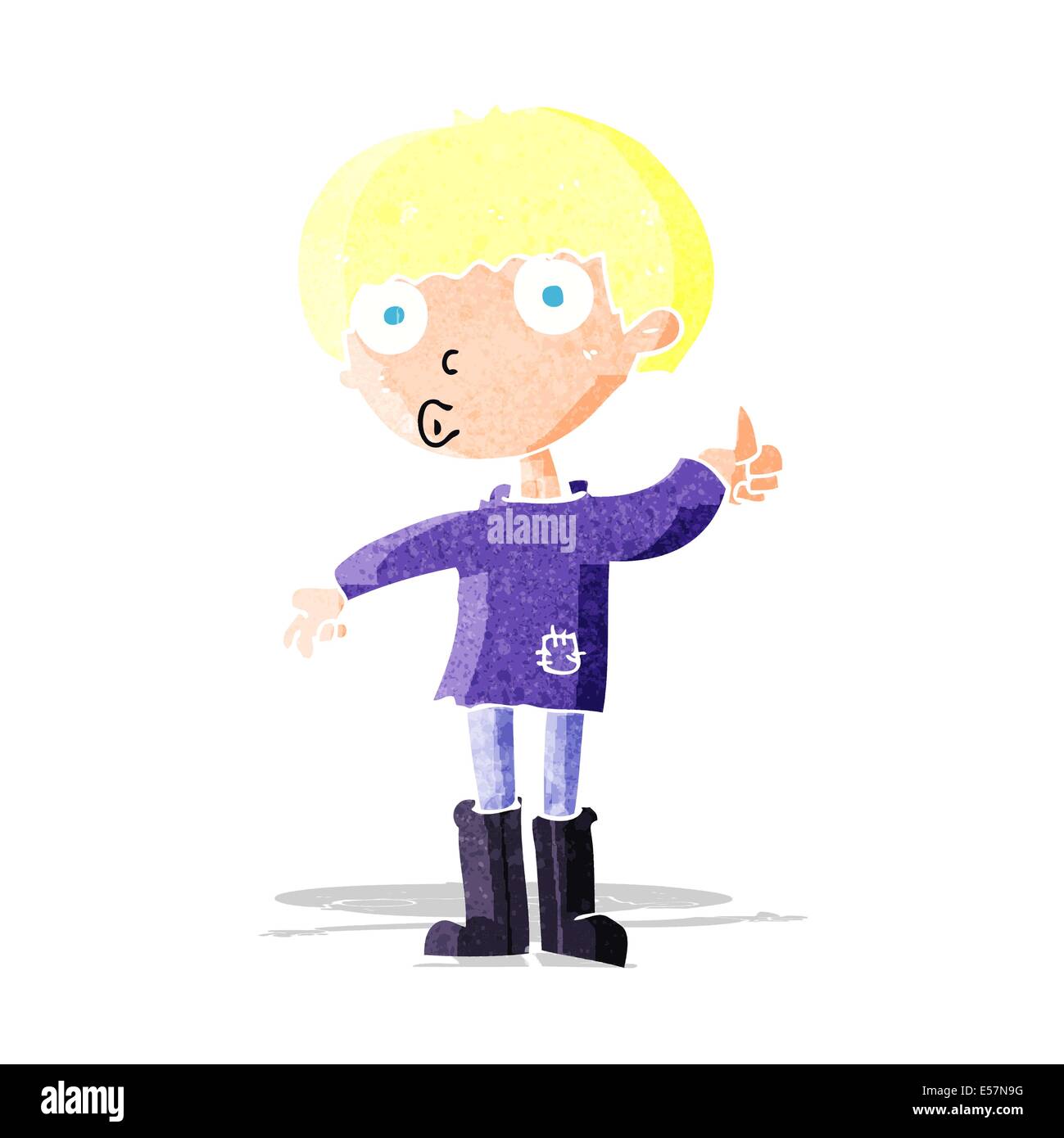 carton boy asking question Stock Vector Image & Art - Alamy