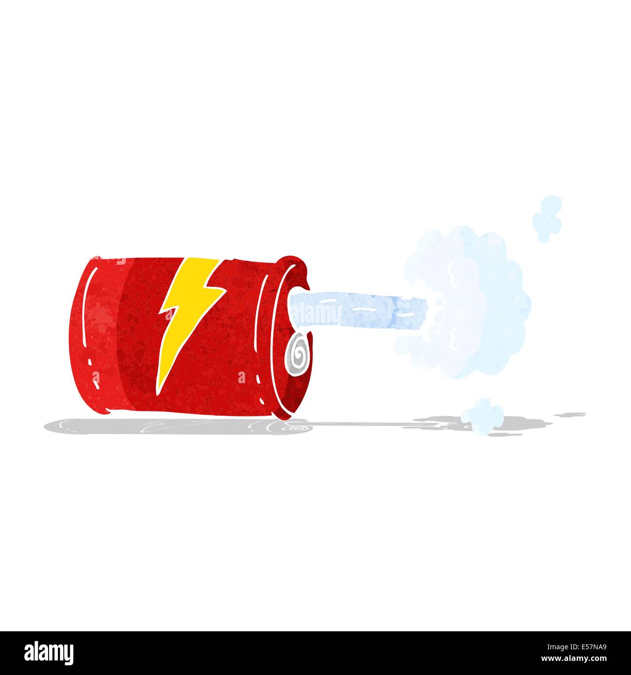 Cartoon fizzy drink can Cut Out Stock Images & Pictures - Alamy