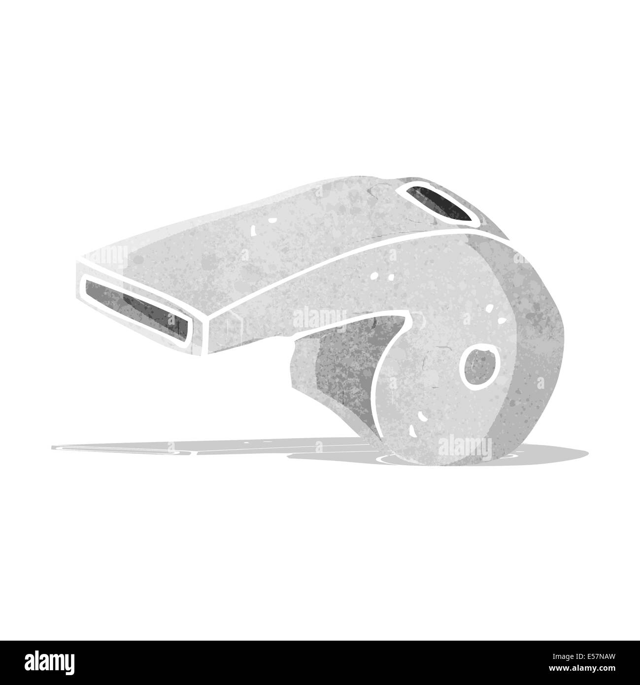 Cartoon whistle Black and White Stock Photos & Images - Alamy