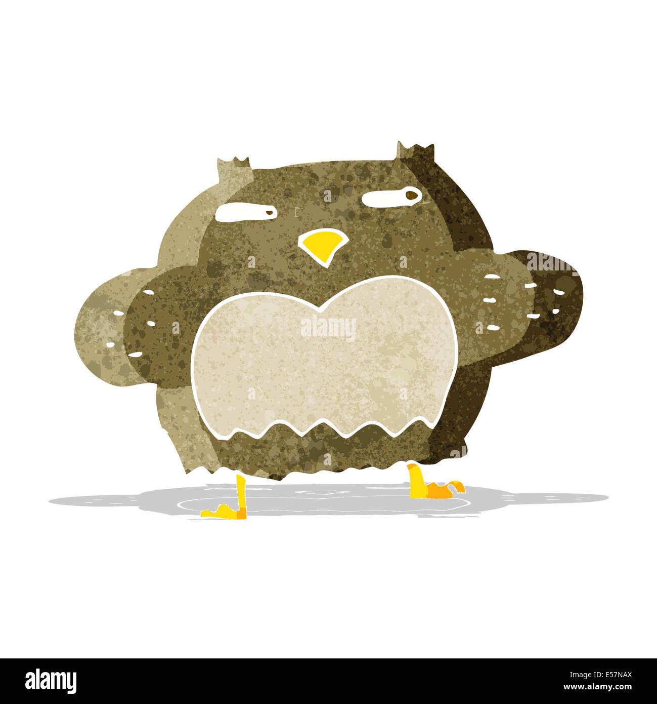 cartoon suspicious owl Stock Vector Image & Art - Alamy