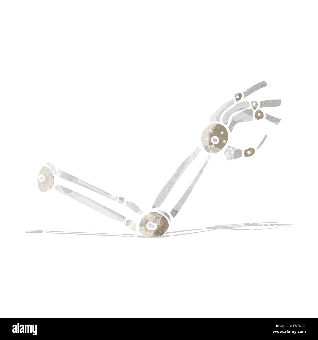 cartoon robot arm Stock Vector Image & Art - Alamy