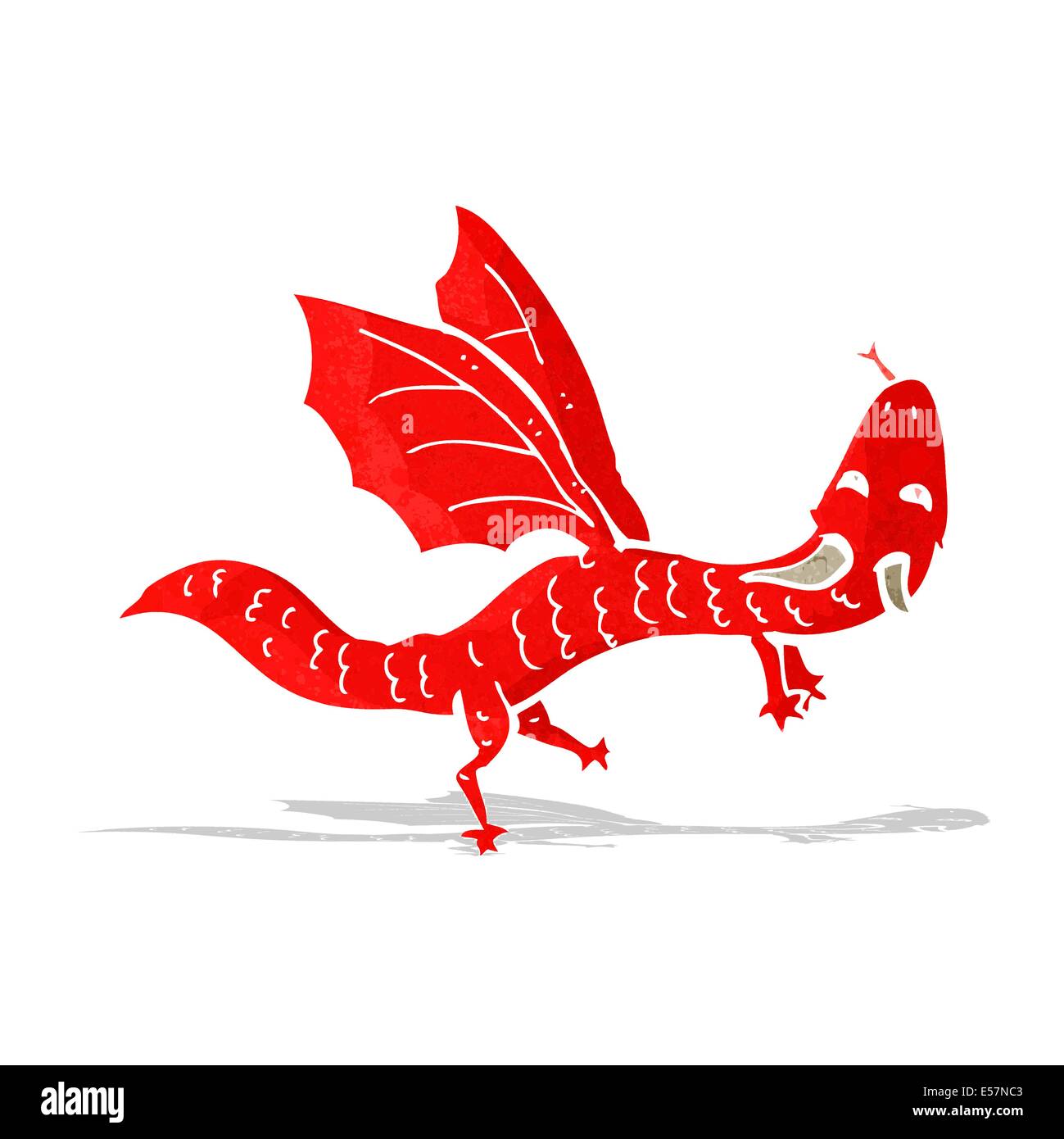 cartoon little dragon Stock Vector Image & Art - Alamy