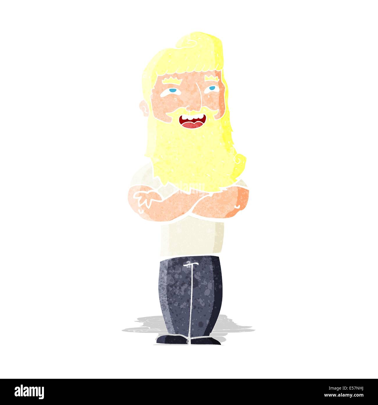 cartoon proud man Stock Vector Image & Art - Alamy