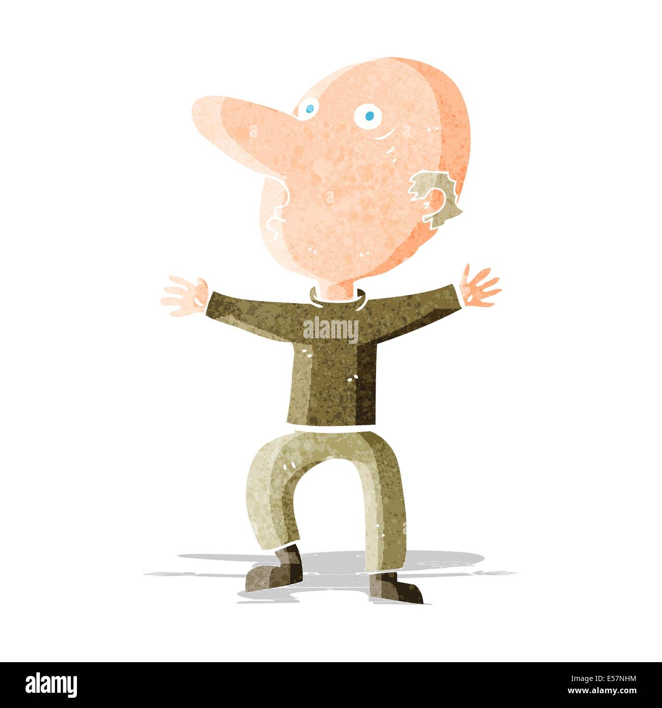 Middle aged nervous Cut Out Stock Images & Pictures - Alamy