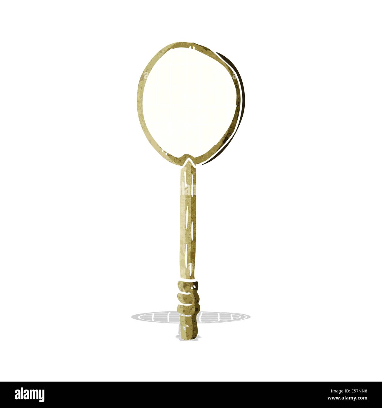 Cartoon old tennis racket Stock Vector Images - Alamy