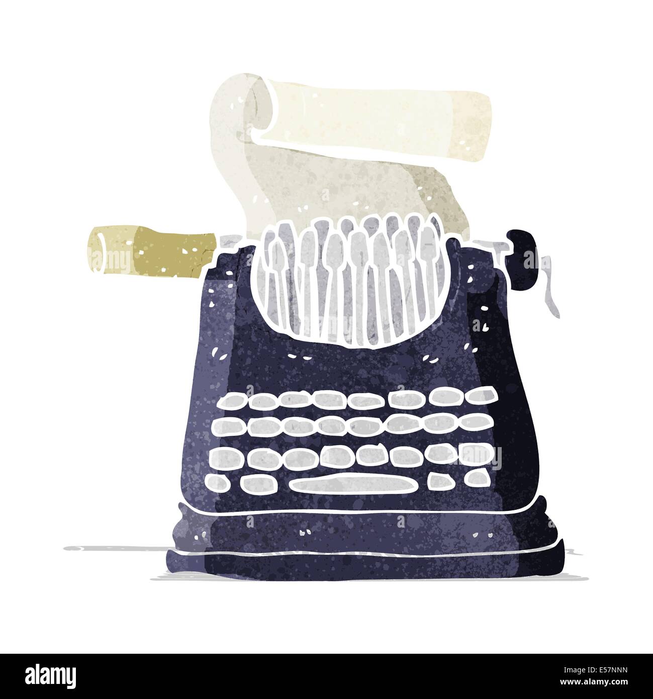 Cartoon typewriter Cut Out Stock Images & Pictures - Alamy