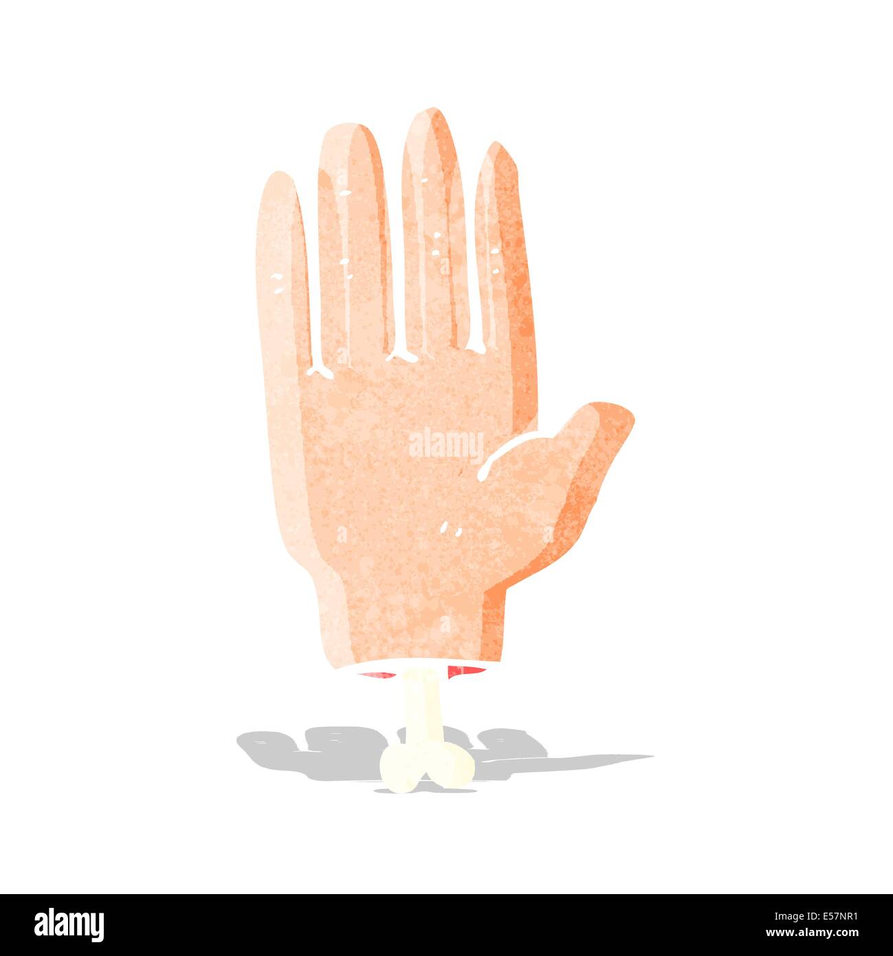 Cartoon severed hand Cut Out Stock Images & Pictures - Alamy