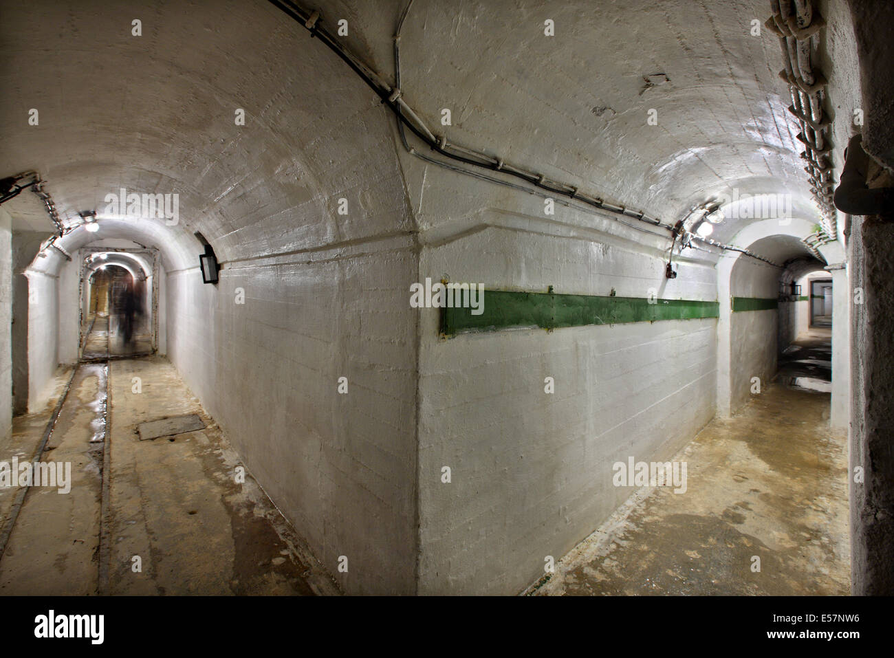 Inside Fort Istibey (part of the "Metaxas Line"), Mount Beles (or ...