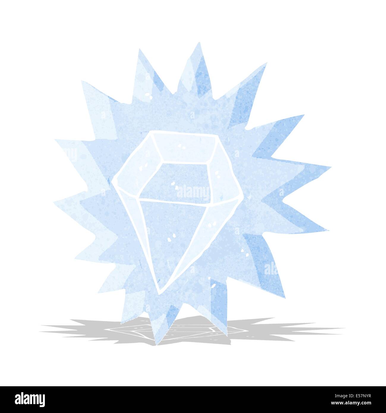 cartoon huge diamond Stock Vector Image & Art - Alamy