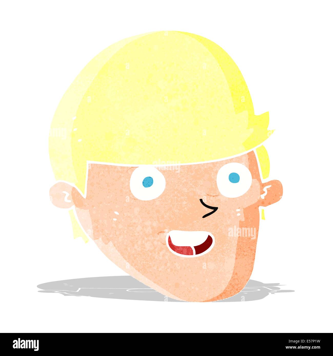 cartoon man with big chin Stock Vector Image & Art - Alamy