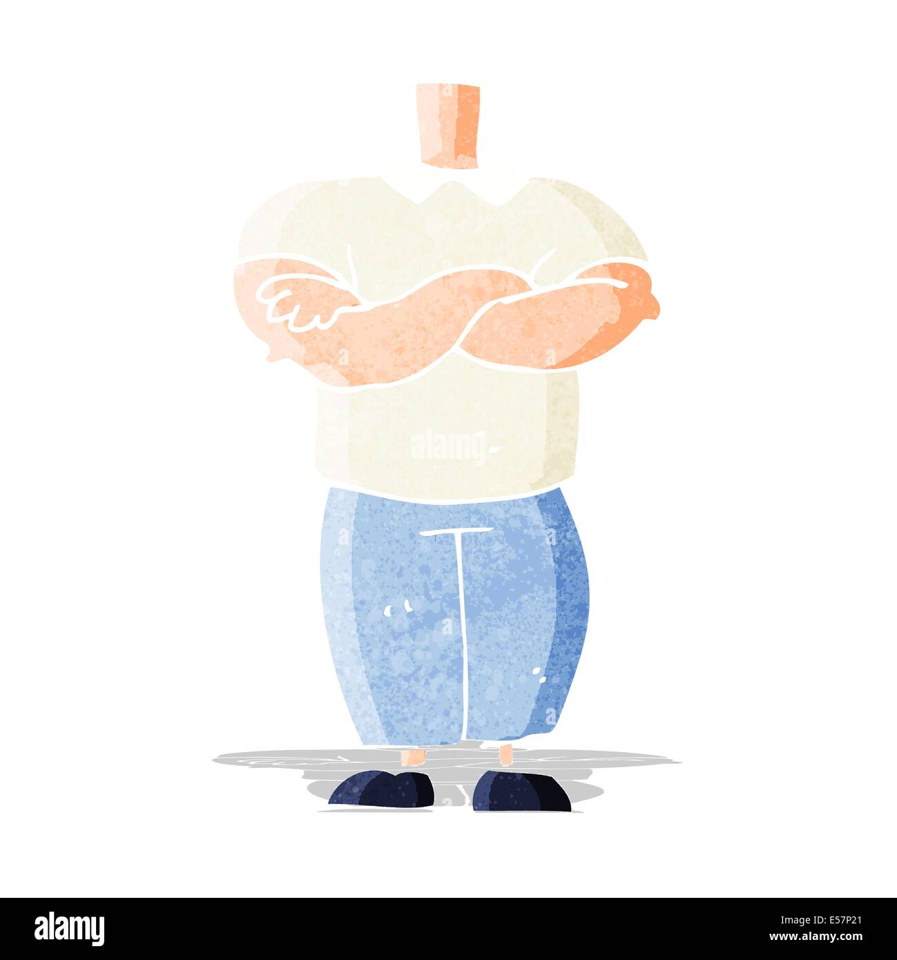 cartoon body (mix and match cartoons or add photo faces Stock Vector ...