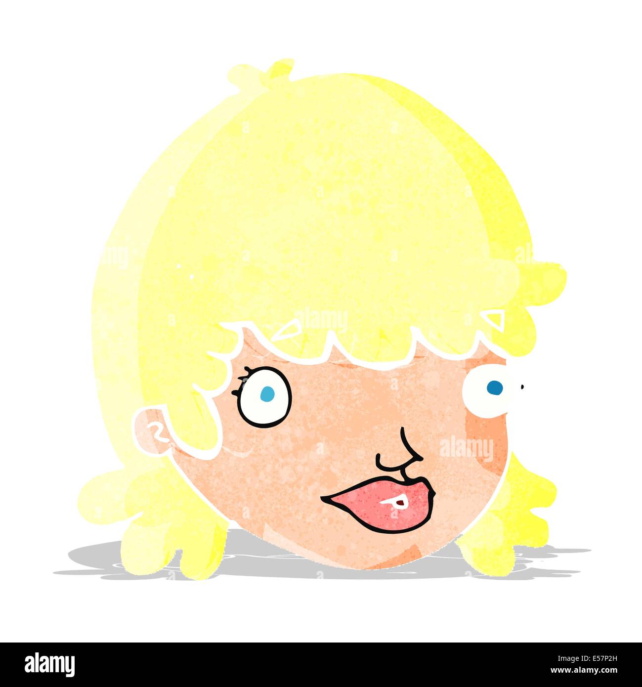 cartoon staring woman Stock Vector Image & Art - Alamy